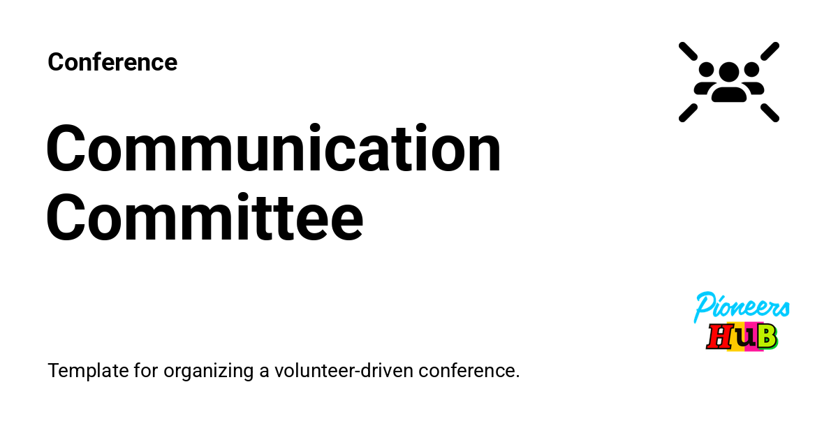 Communication Committee - Conference