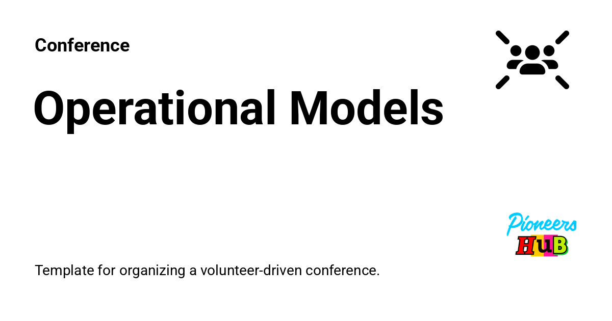 Operational Models - Conference