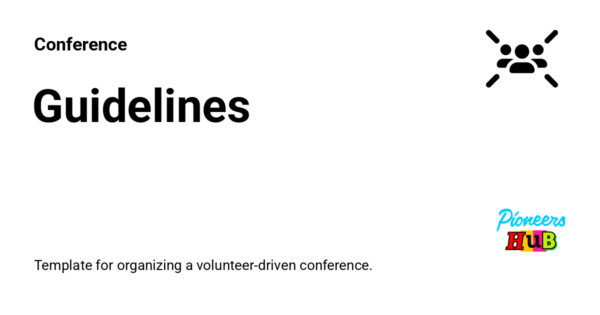 Guidelines - Conference