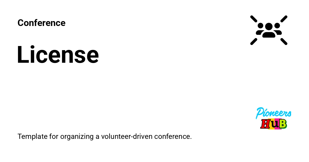 License - Conference